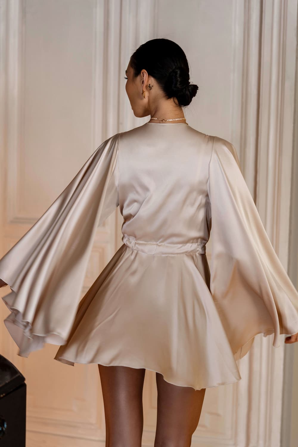 Berry Robe - Elegant Bridal Lingerie at Dell'Amore