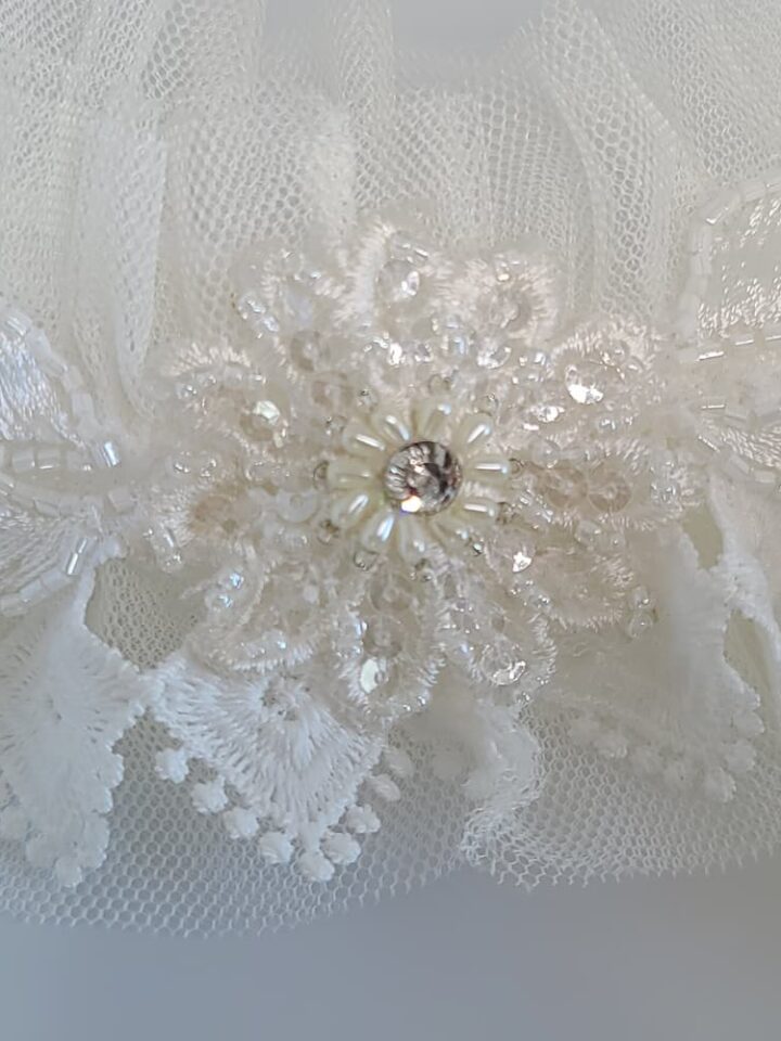 lace wedding garter - Dell'Amore Bridal